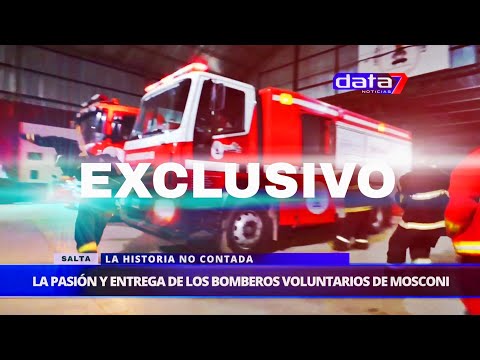 Bomberos Voluntarios de Mosconi, Salta | La historia detrás de los héroes | 27/07 @Data7Noticias