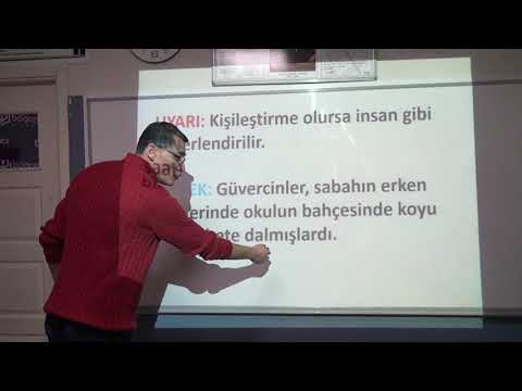 KONYA BOĞAZİÇİ KOLEJİ 12.SINIF DİL VE ANLATIM-ANLATIM BOZUKLUĞU MUSTAFA HOCA