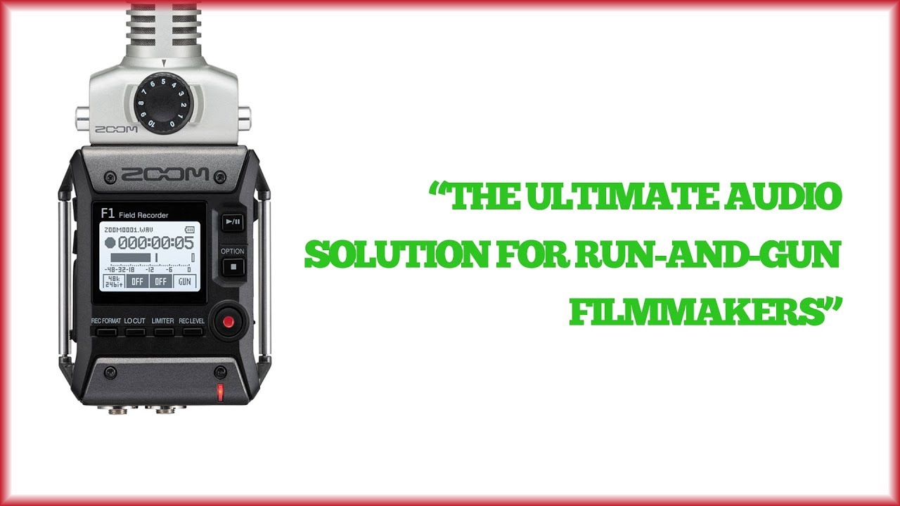Zoom F1-SP and Zoom F1-LP Field Recorder - YouTube