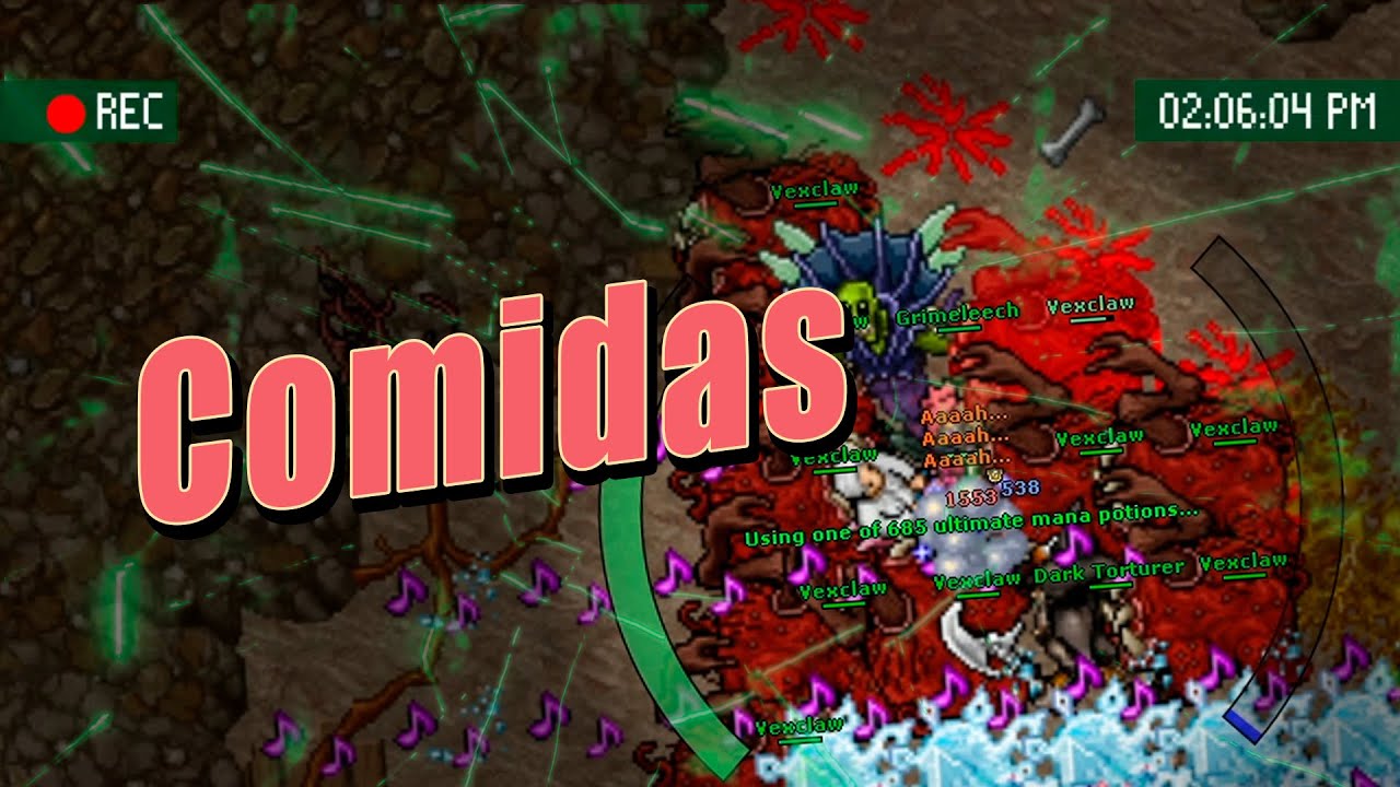 TIBIA / COMIDAS PARA CADA VOCACIÓN [ENG SUB] - YouTube