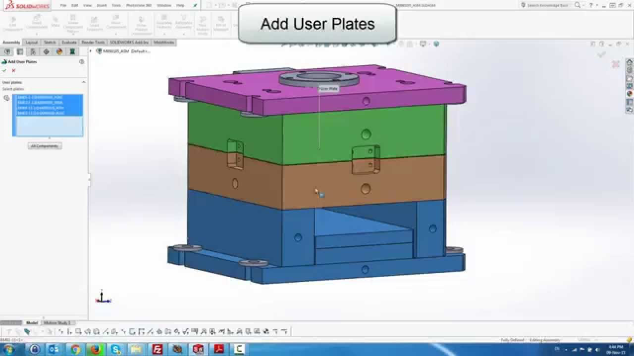MoldWorks - Reading external mold file - YouTube