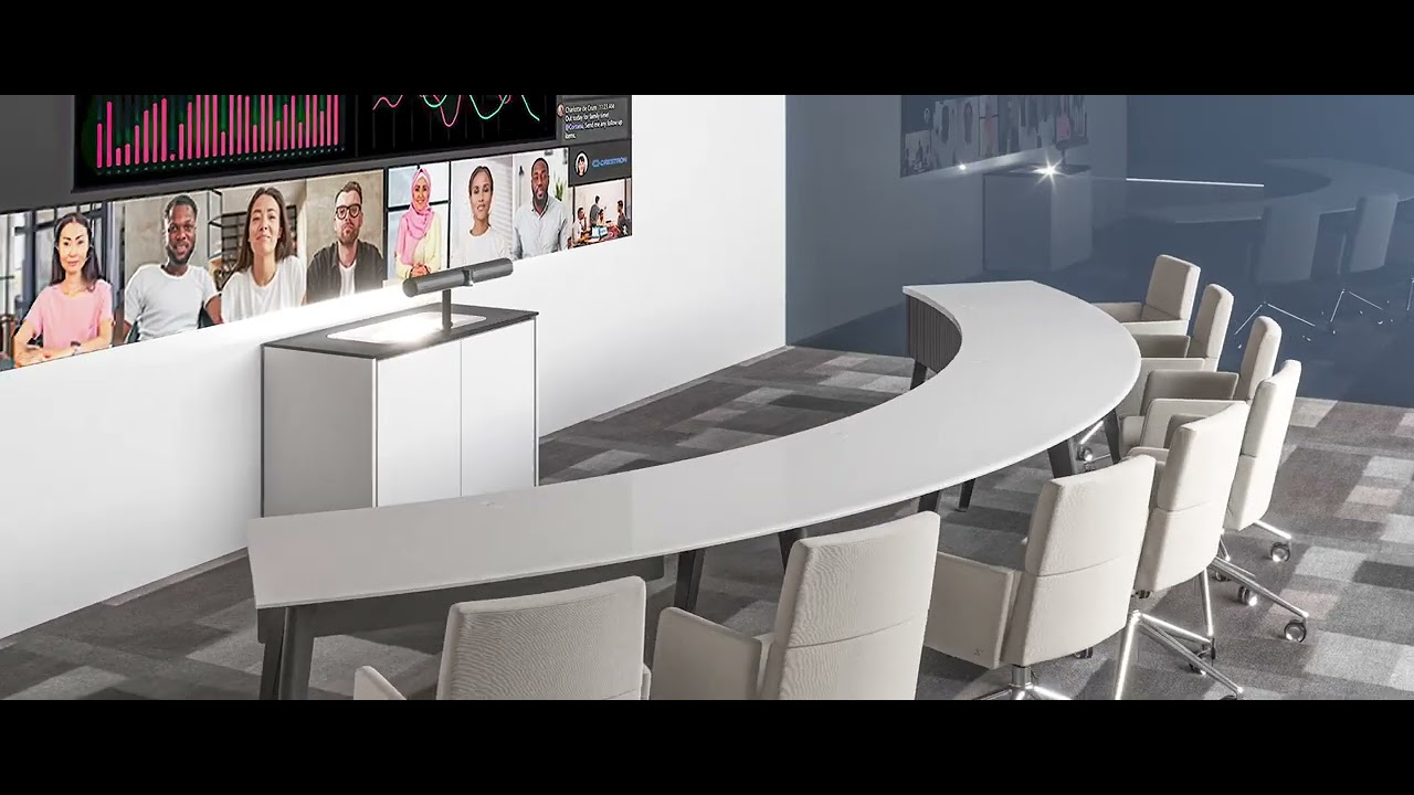 Salamander Designs Arc Table and Epson Projector - YouTube