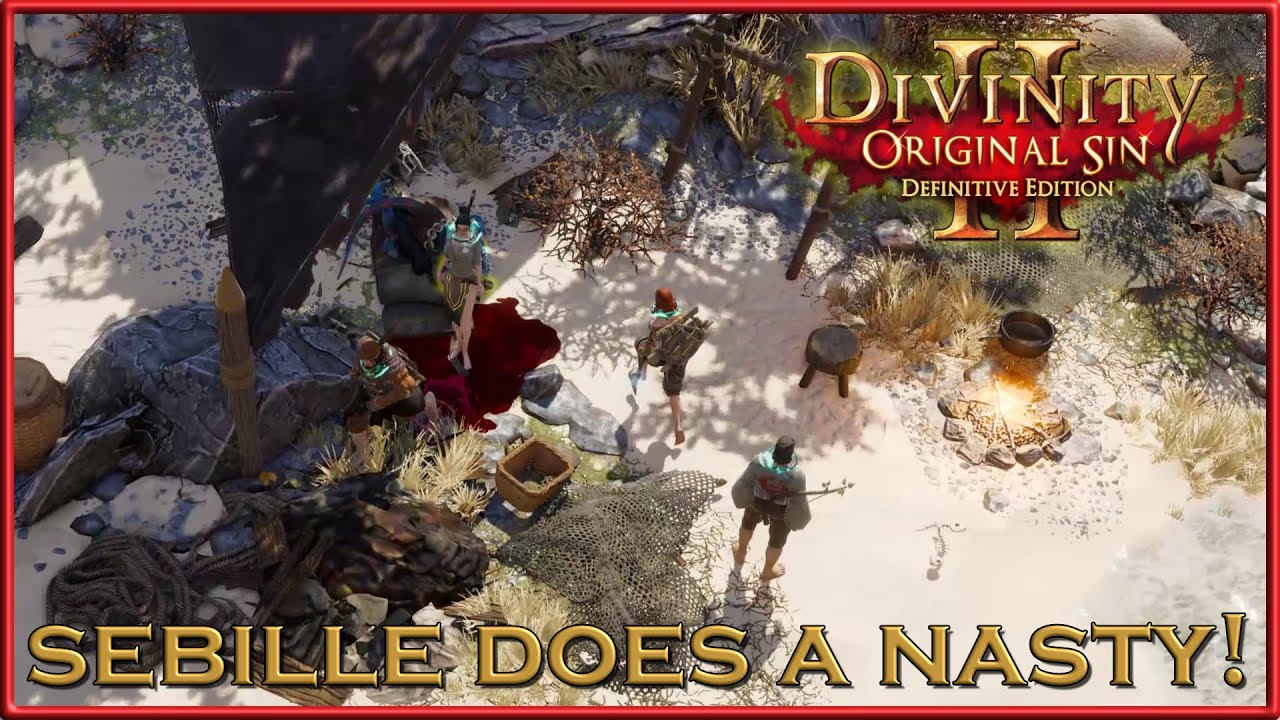 Sebille does a nasty! | Divinity: Original Sin 2 | Episode 4 - YouTube