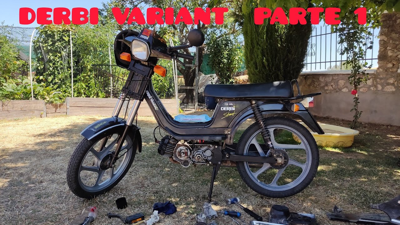 DERBI VARIANT REVISIÓN COMPLETA PARTE 1 - YouTube