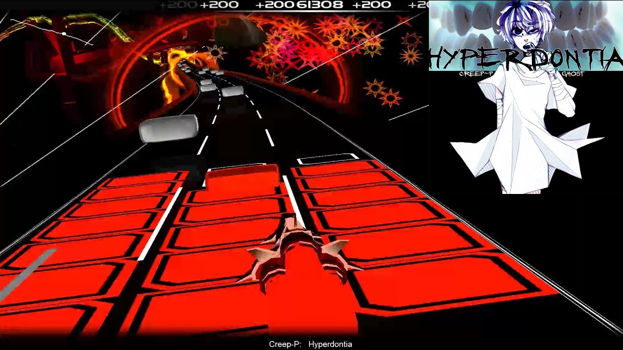 HYPERDONTIA -【v4flower】, GHOST and Creep-P [Audiosurf] - YouTube