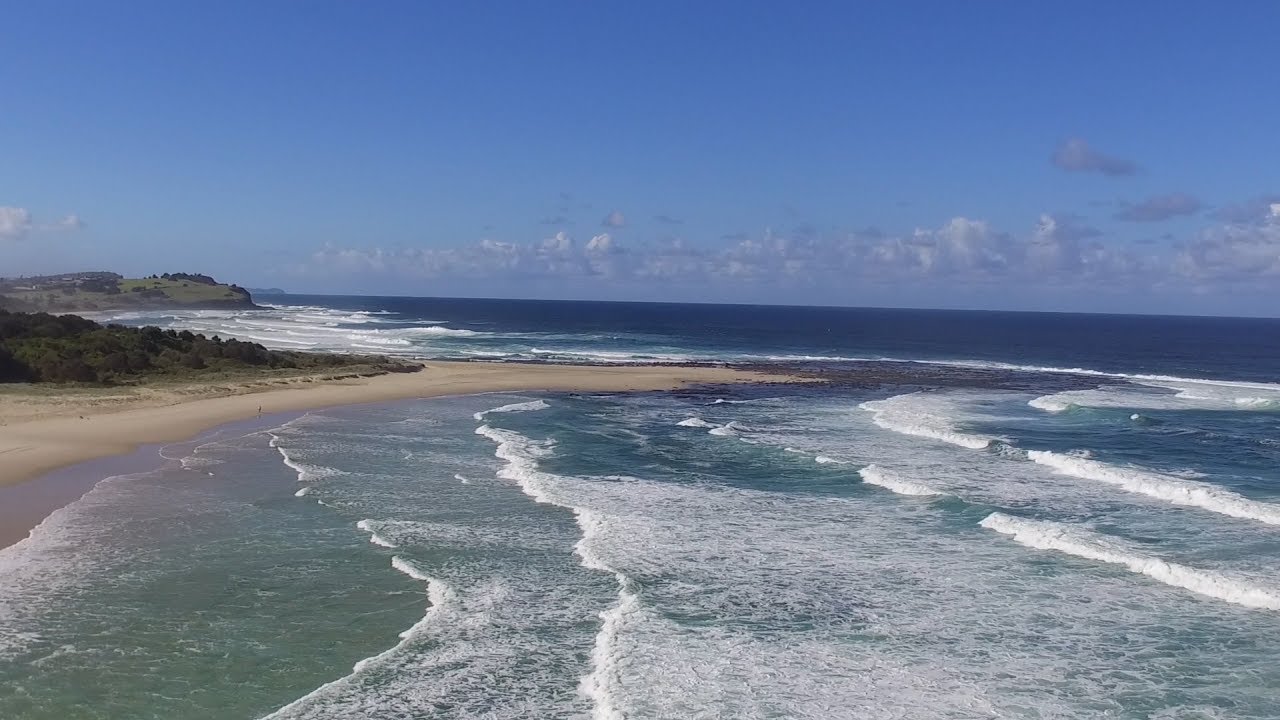Angels Beach & Flat Rock, Ballina NSW - YouTube