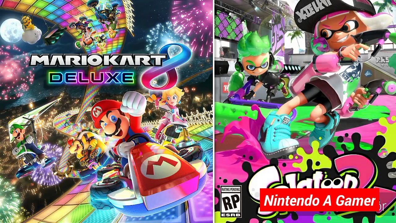 Analysis- Mario Kart 8 Deluxe and Splatoon 2 - YouTube