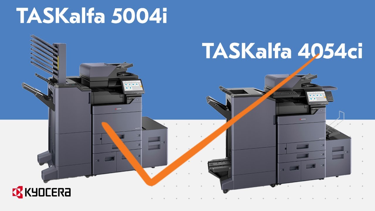TASKalfa 4054ci et 5004i de Kyocera : Performances Inégalées pour une ...