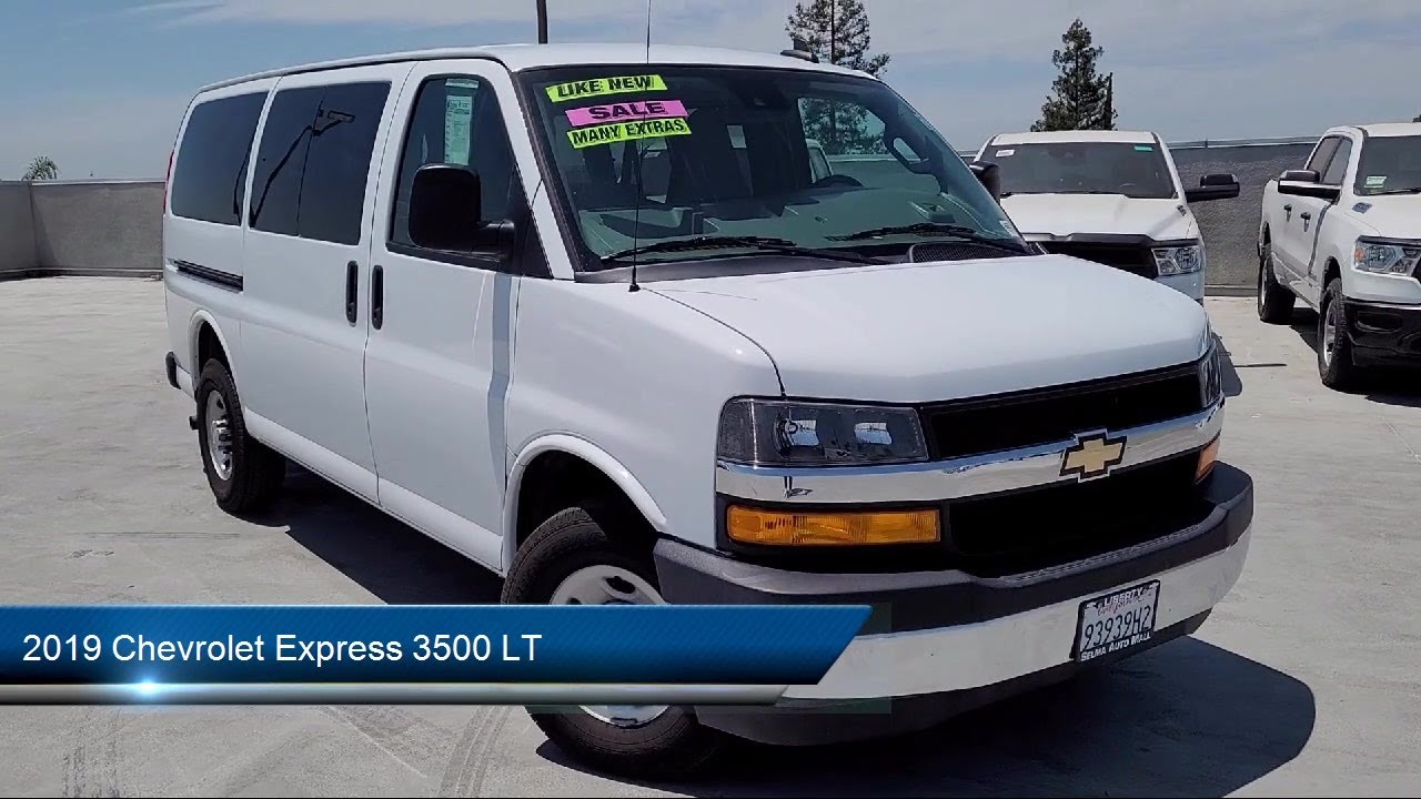 2019 Chevrolet Express 3500 LT Passenger Van Fresno Clovis Visalia ...