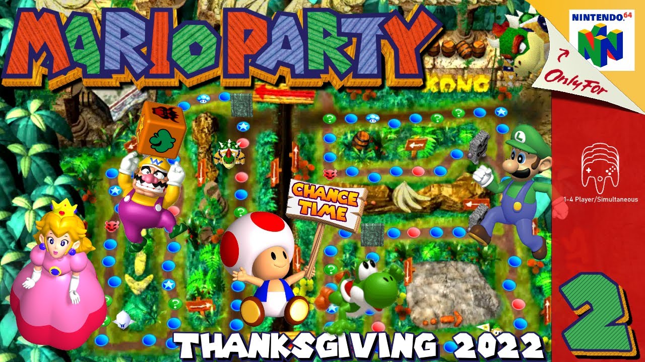 CHANCE TIME! | Mario Party N64 w/ Surge135 & purple_beard [Thanksgiving ...