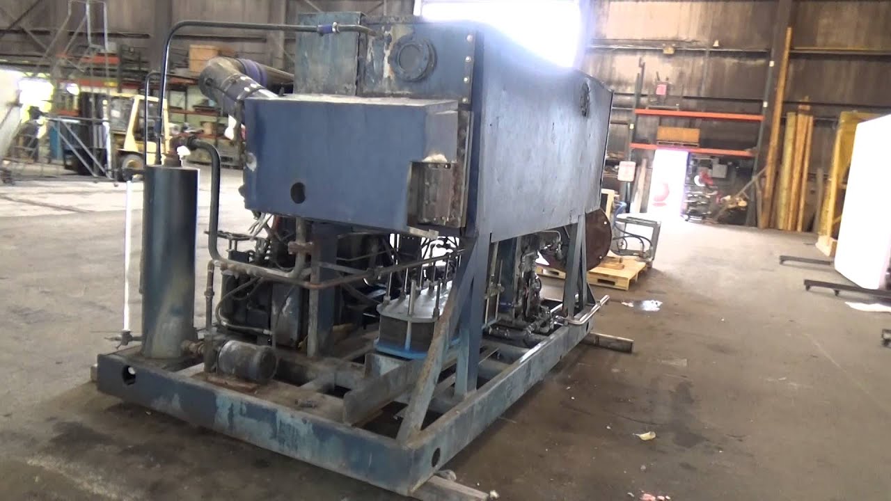 Used- Aqua-Chem Vapor Compression Distilling Plant, Model F400-SPEC-E ...