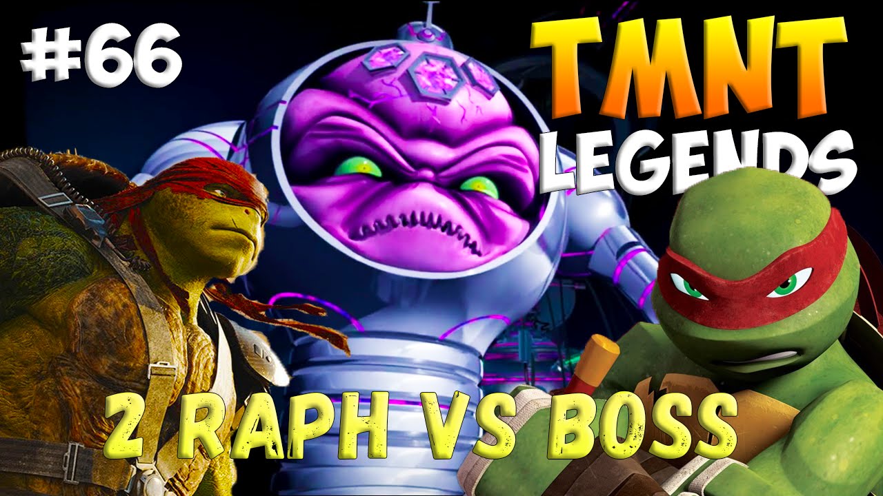 Черепашки-Ниндзя: Легенды. Прохождение #66 2 Raph vs FINAL BOSS (TMNT ...