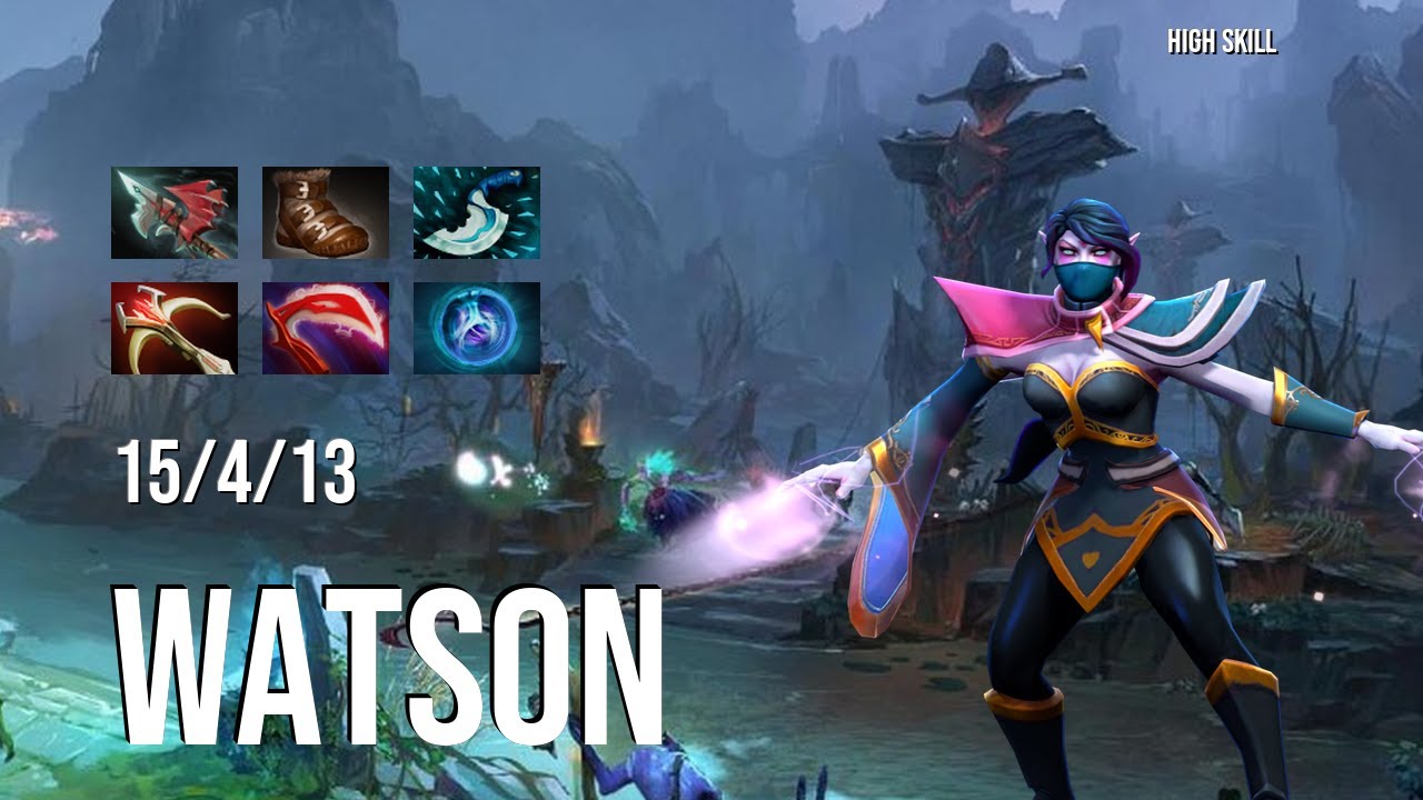 Dota 2 Pro Gameplay 医者watson` Templar Assassin 15 4 13 High Skill Dota ...