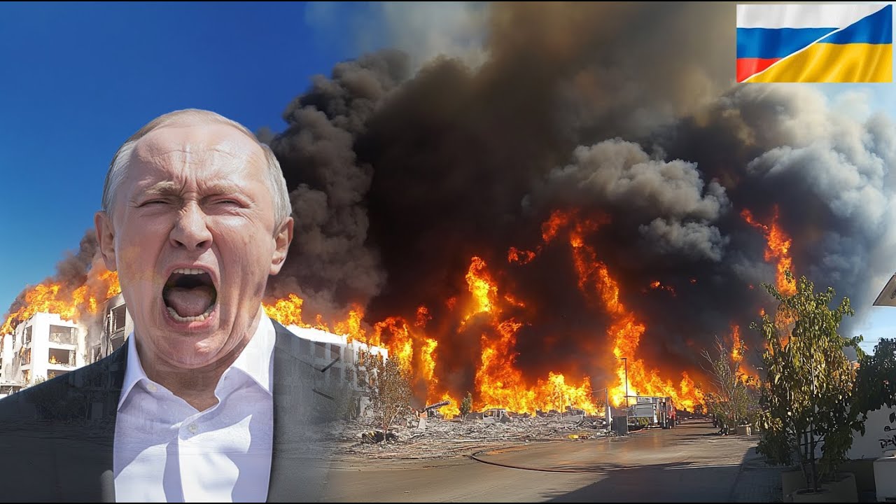 35 MINUTES AGO! Ukraine and NATO Turn Russian Weapons Depot Into Hell ...