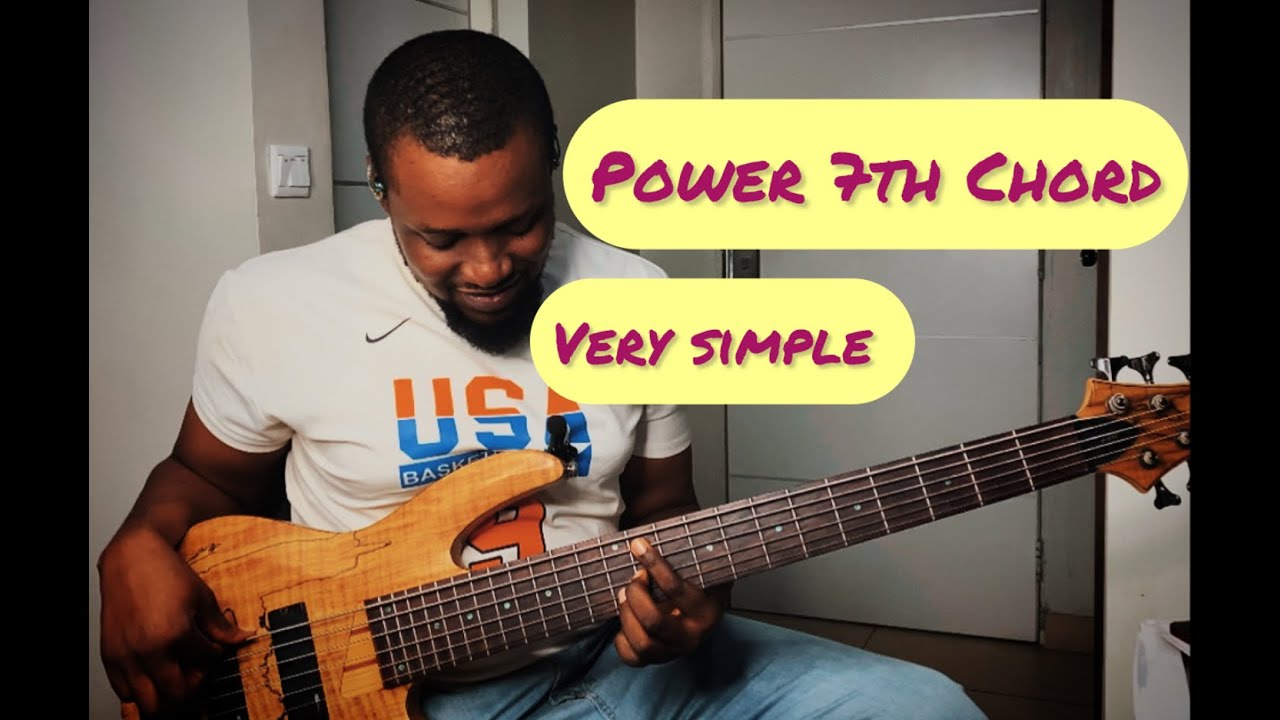 Simple Bass 7th Chord On The 3rd Degree - YouTube