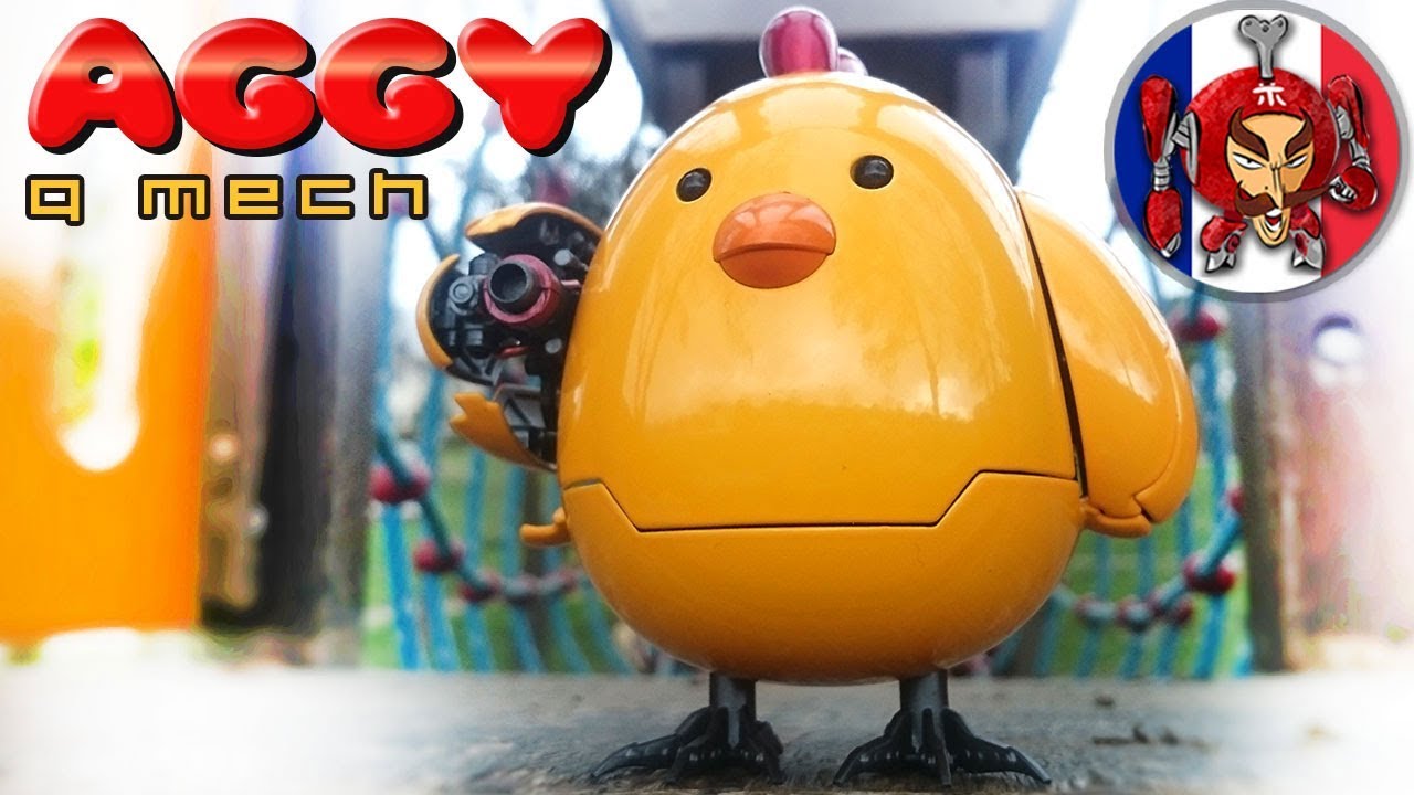 WazzUp Family Aggy Q Mech - Chicken Robot - (Monsieur Toys) Revue FR ...