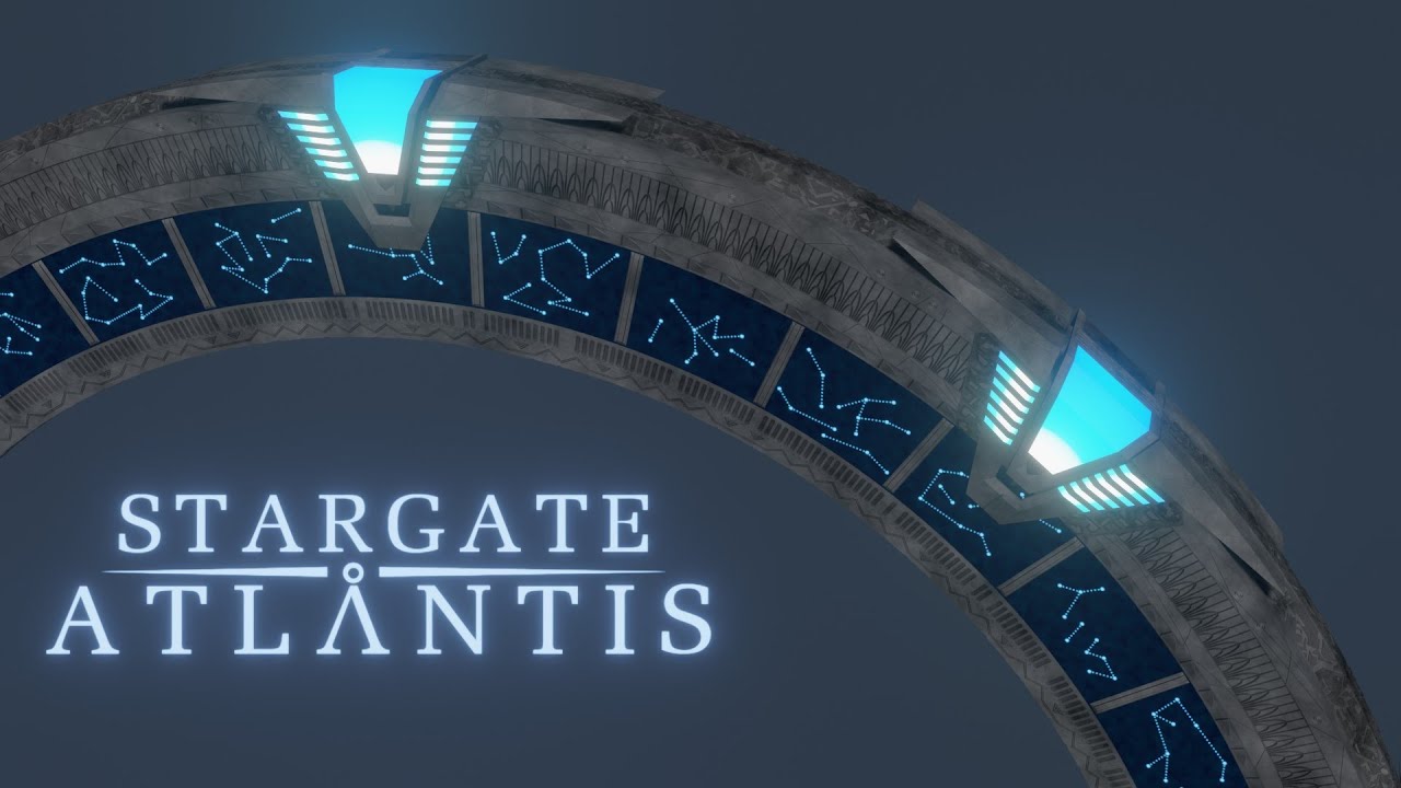 Stargate Atlantis - Blender 3.0 (Glyphe Texture) - YouTube