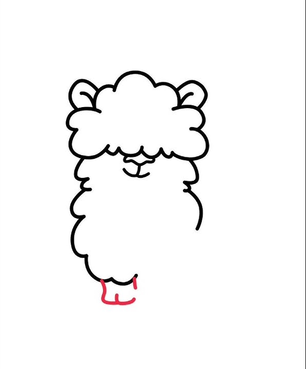 How to Draw a Llama: Step-by-Step Tutorial for Animal Artists - YouTube