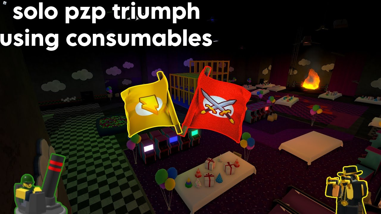 Solo Pizza Party Triumph using Consumables TDS - YouTube