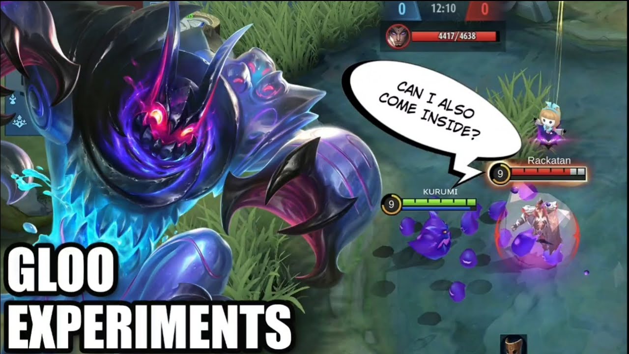 NEW HERO "GLOO" SKILLS EXPERIMENT SHOWS | MOBILE LEGEND | - YouTube