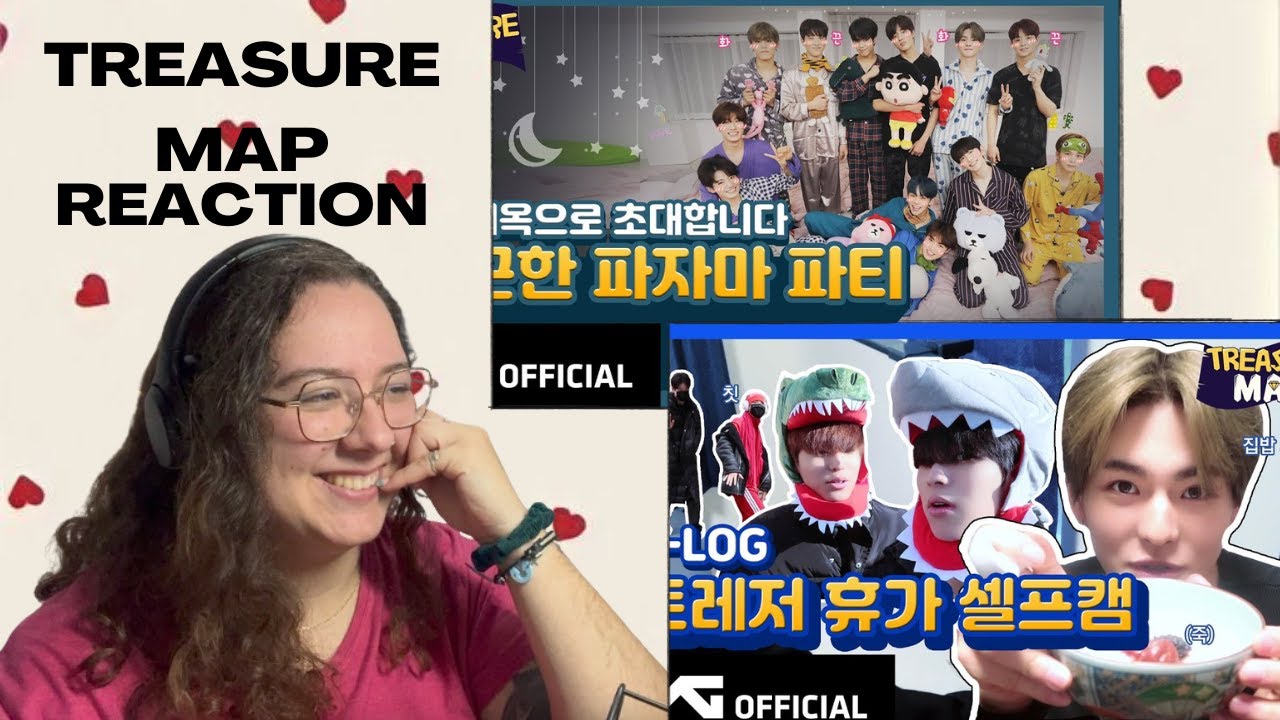 [TREASURE] TREASURE MAP EP.10 (T-LOG) & EP.11 | REACTION - YouTube
