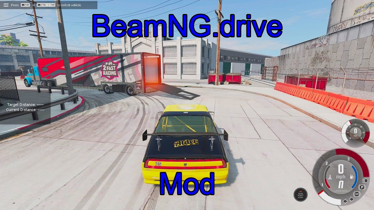53' Semi Race Trailer With Living Quarters|BeamNG.drive|Mod|Part 1 ...