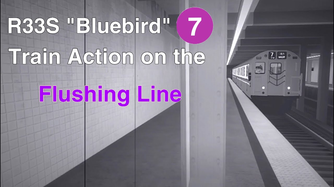 Joe’s Subway Trials | 1st Day of R33S “Bluebird” (7) Train Action ...