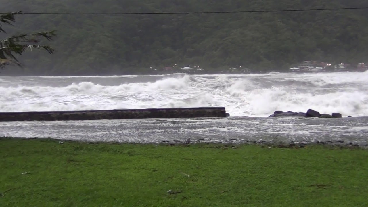 Fagasa, American Samoa - Rough waters 2`2020 - YouTube