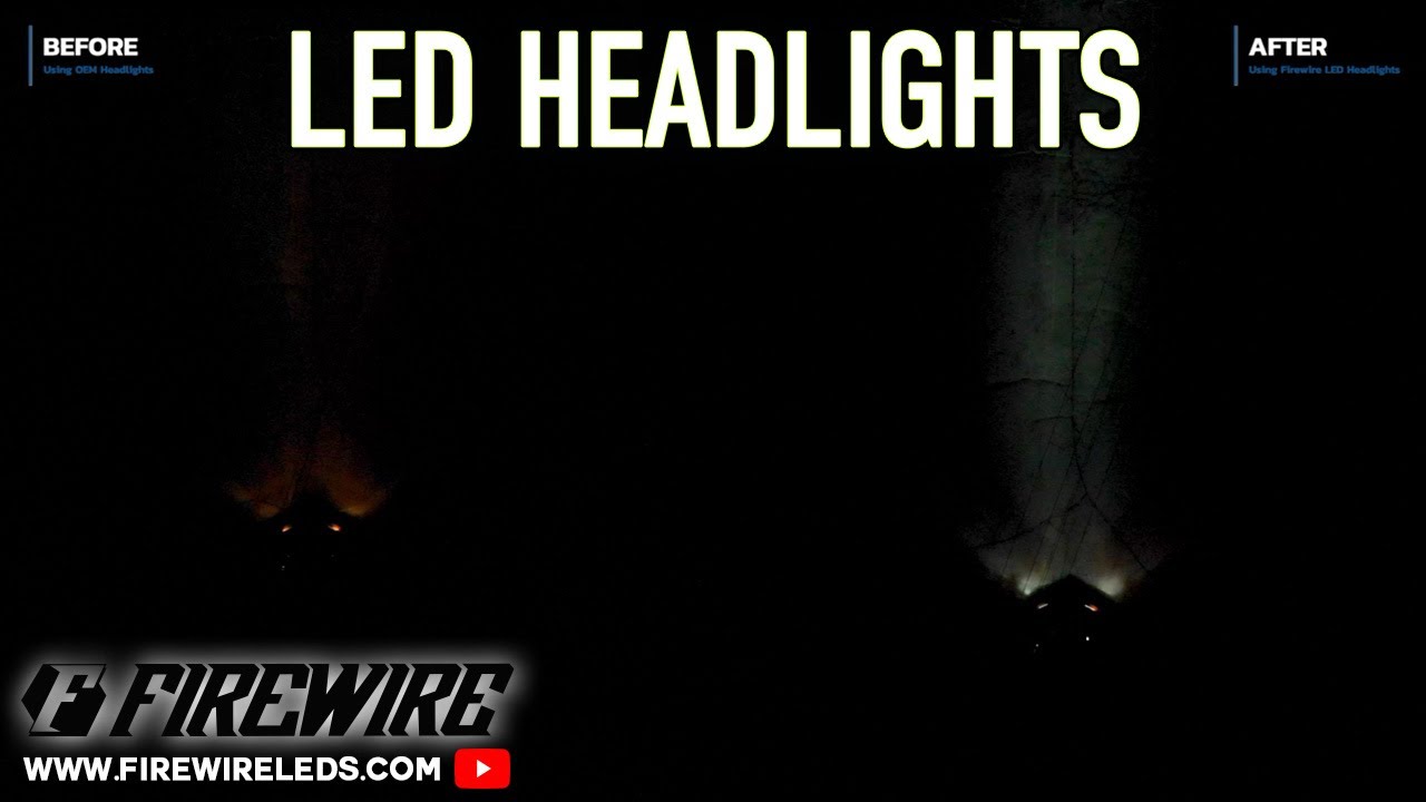 Firewire LEDs Headlights - YouTube