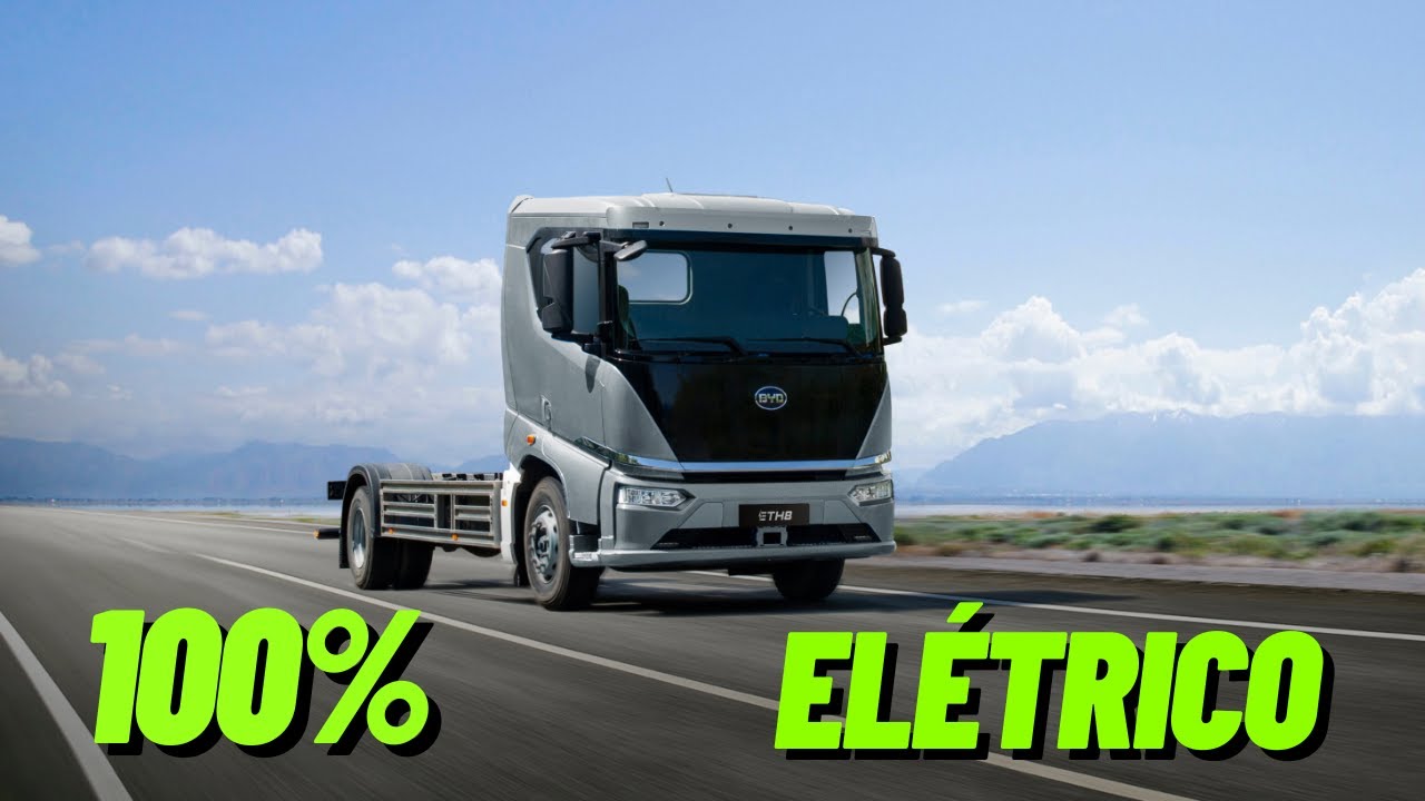 BYD ETH8 - O FUTURO DO TRANSPORTE DE CARGAS CHEGOU. - YouTube