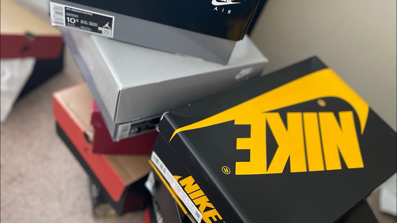 MY SNEAKER COLLECTION PART 1!!! - YouTube