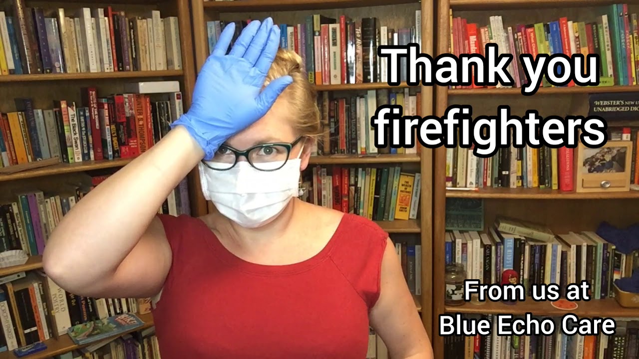 Thank you, firefighters! ASL - YouTube