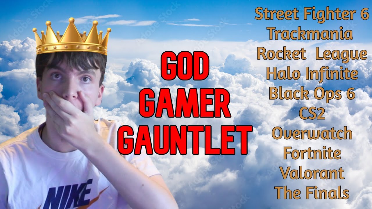 🔴GOD GAMER GAUNTLET🔴 - YouTube