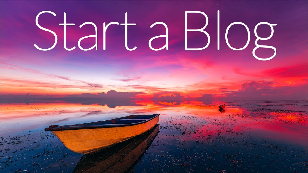 How To Start A Profitable Blog Step By Step For Beginners 2017 - YouTube