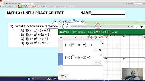 Math 3 - Unit 3 Practice Test - Polynomial Review - YouTube