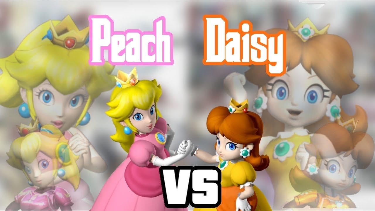 Peach vs Daisy in 5 different games seeing who’s the better princess ...