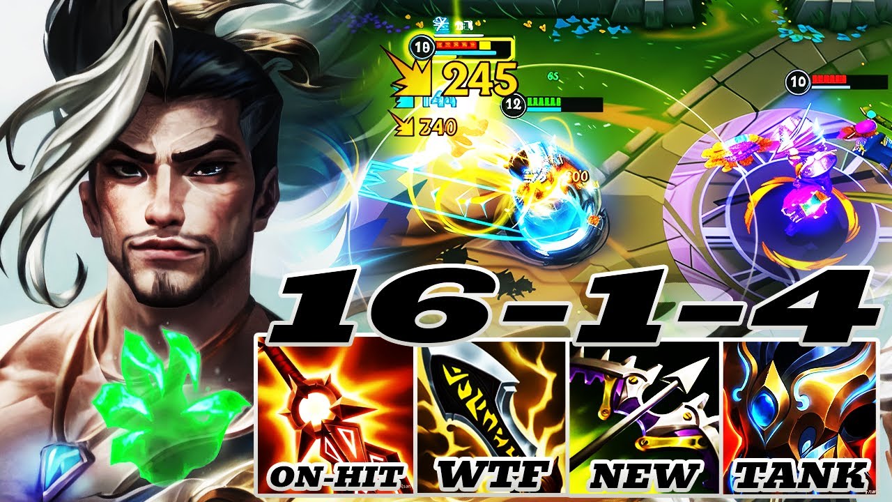 Wild Rift Yasuo Gameplay - Diamond Rank - KDA : 16 -1 -4 Build ...