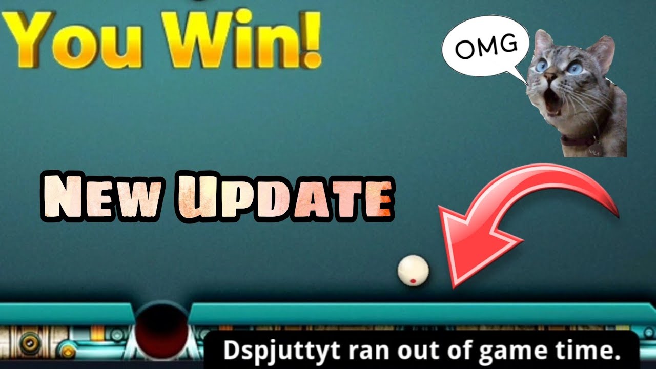 8 ball pool - NEW UPDATE Time RAN OUT 🕛At Every Table - 8 ball pool New ...