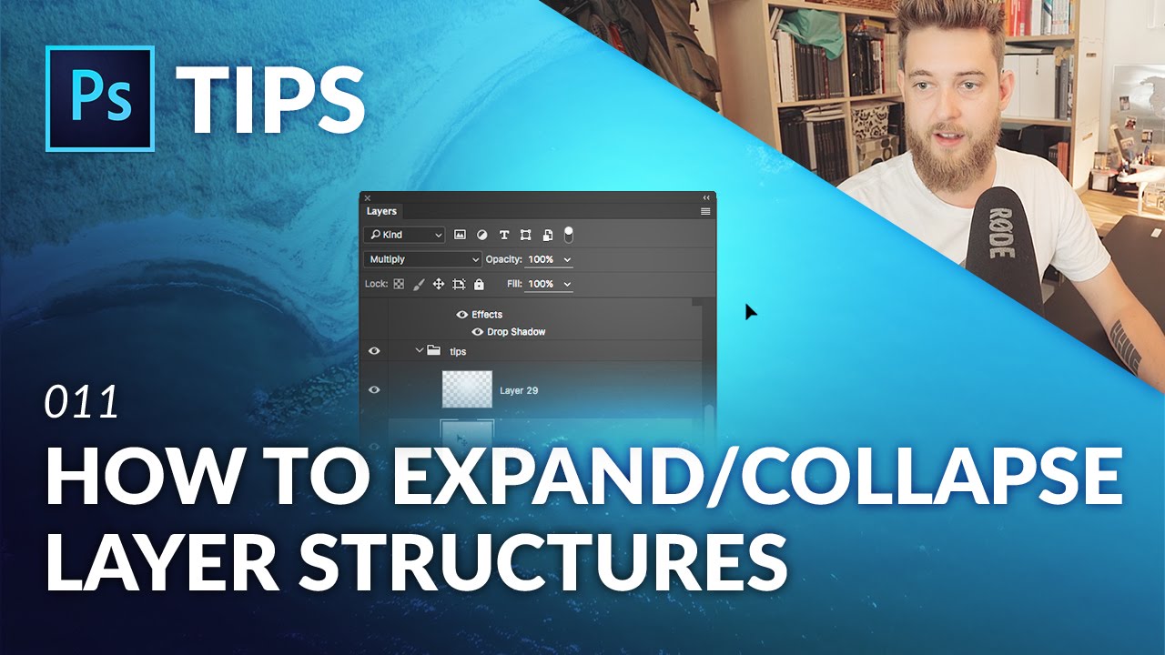 How To Expand Collapse Layer Structures In Photoshop YouTube How To Expand Collapse Layer Structures In Photoshop YouTube