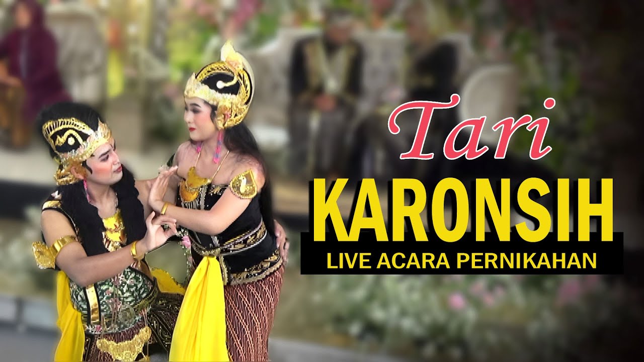 BEKSAN KARONSIH, PENARI DARI KAWUNGANTEN CILACAP, LIVE DI ACARA RESEPSI ...