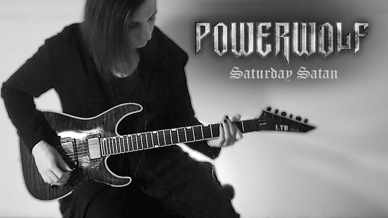 Saturday Satan - Powerwolf (guitar cover) - YouTube