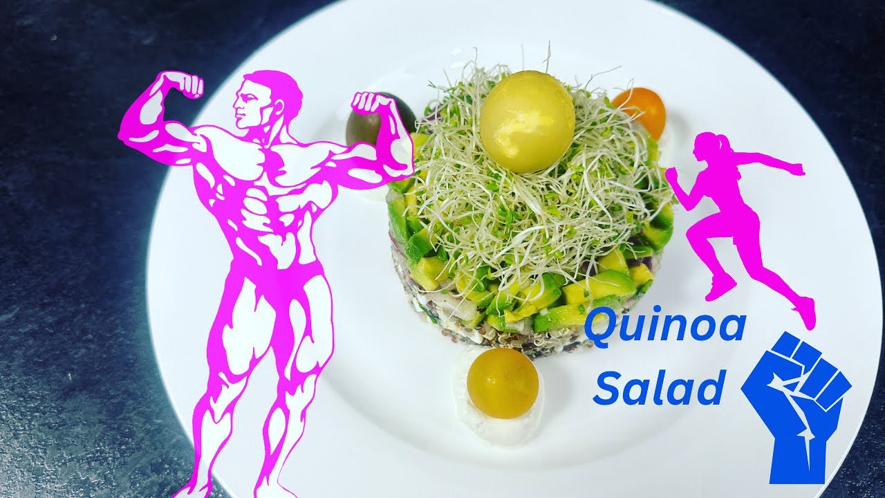 HOW TO MAKE QUINOA SALAD | EASY SALAD RECIPE |FOOD FOR ENERGY ...
