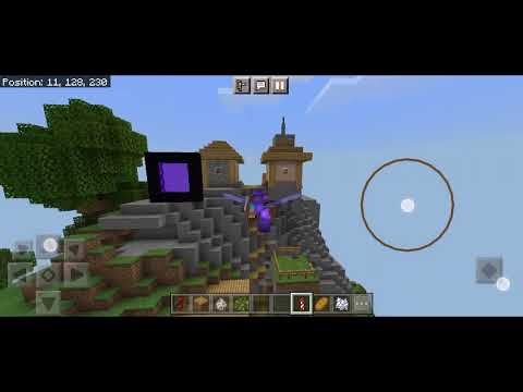 flying with enchanted elytra in Minecraft - YouTube