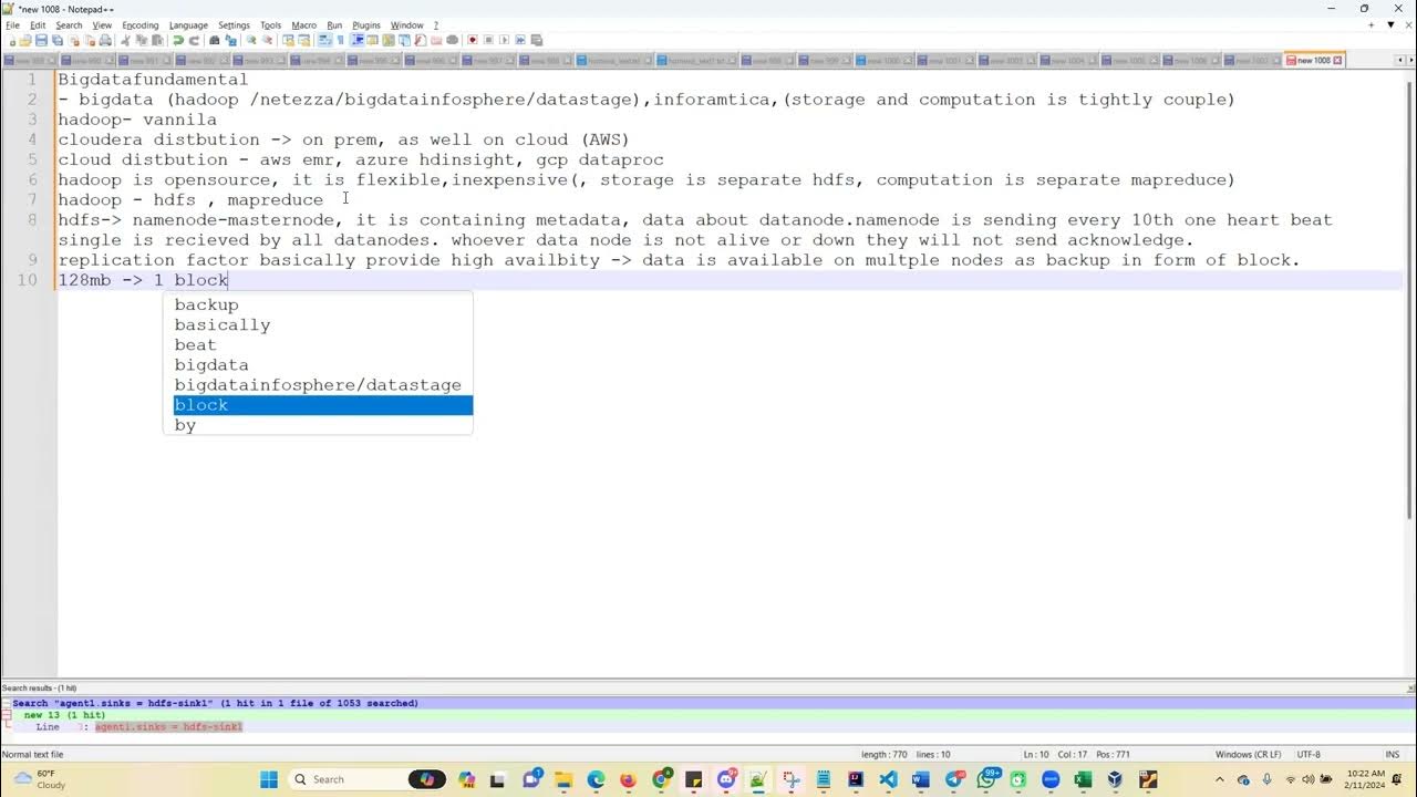 hadoop hdfs introduction and hdfs java api - YouTube