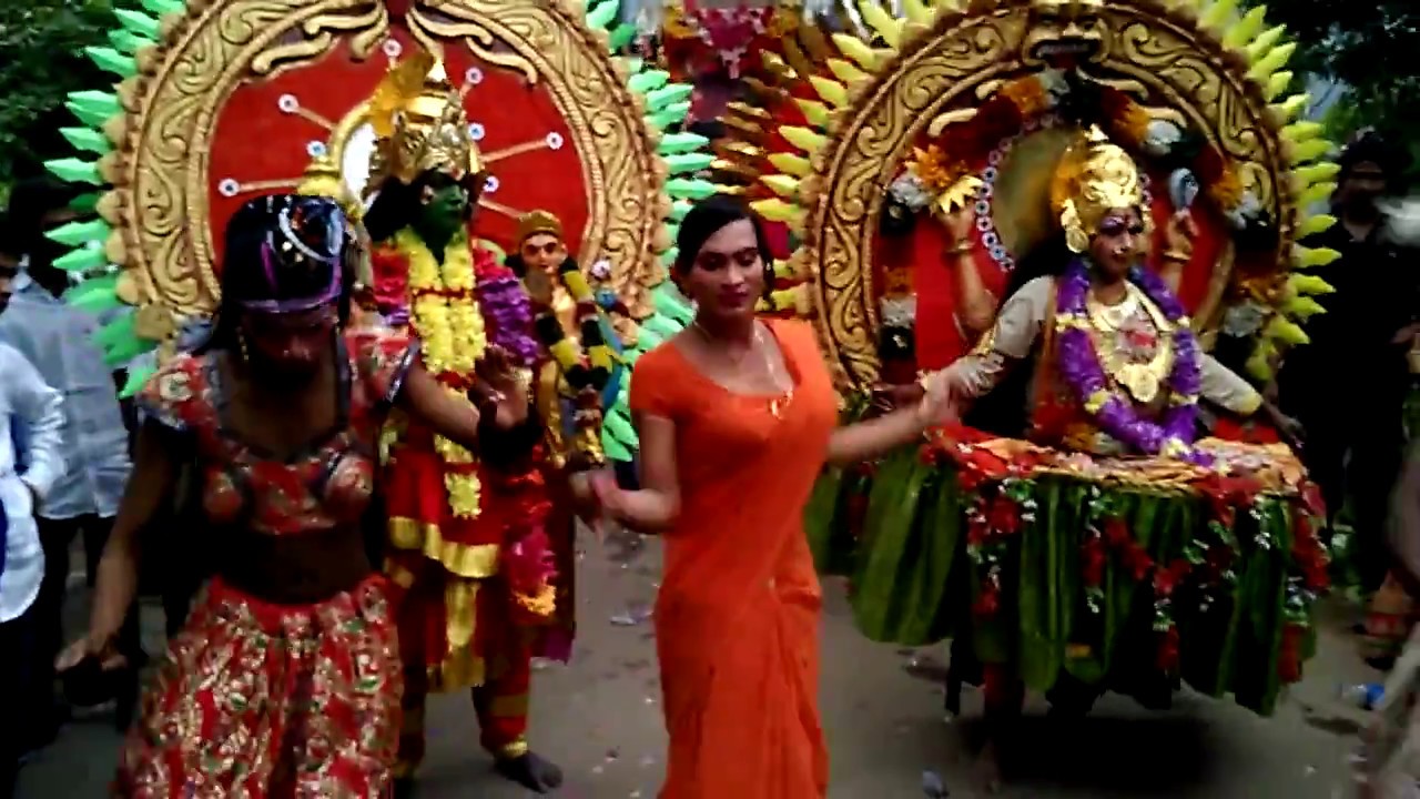 SANATH NAGAR BONALU DAPPU CHATAL DANCE IN 2018 - YouTube