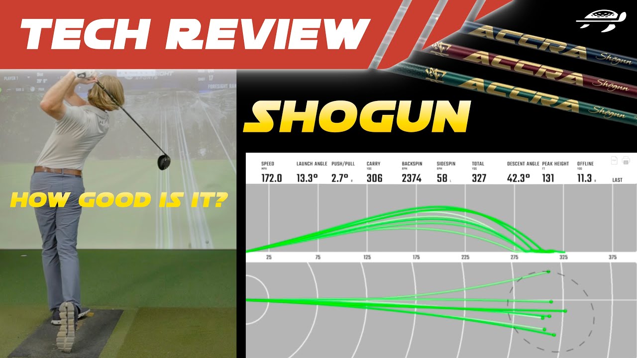 NEW ACCRA Shogun Swing Test - How to choose the right shaft for your ...