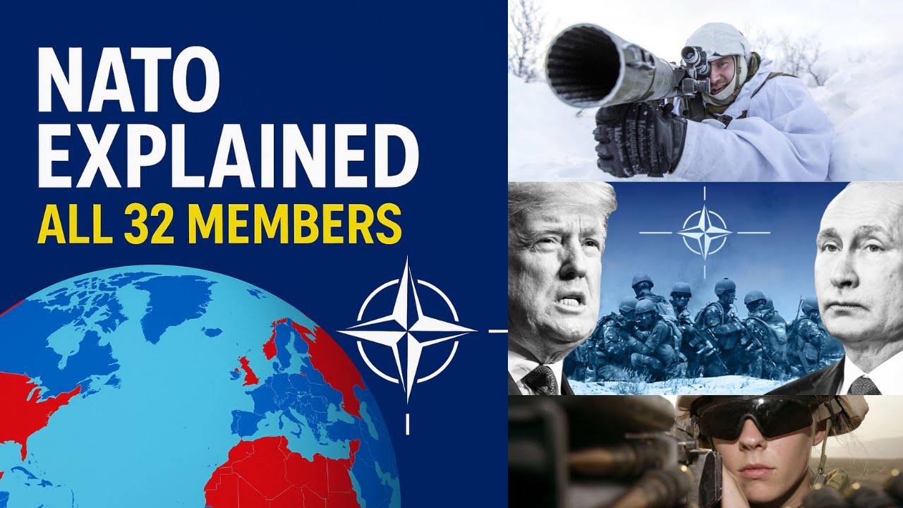 🌍🛡️"United Front: Delving into NATO’s 32 Member Nations 🛡️🌍 - YouTube