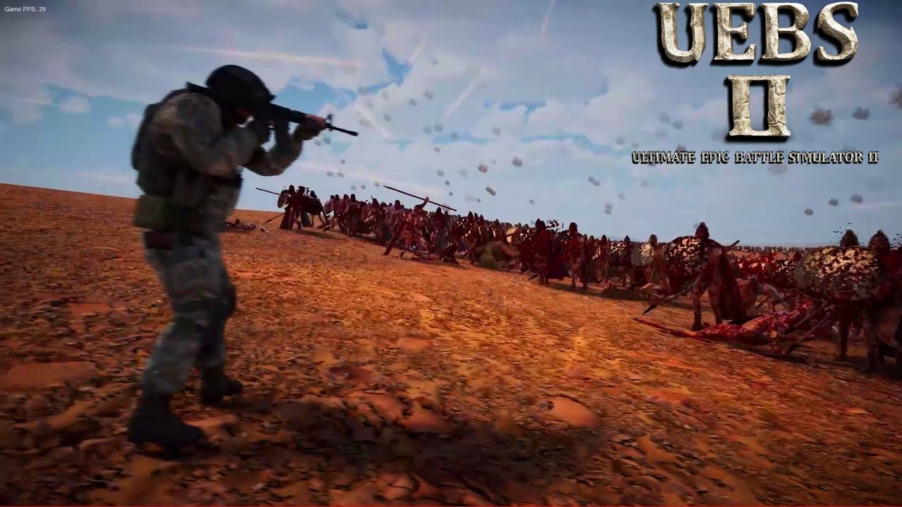1 millón de ESPARTANOS vs 20.000 Soldados con equipamiento moderno -UEBS 2 (Battle Simulator ...