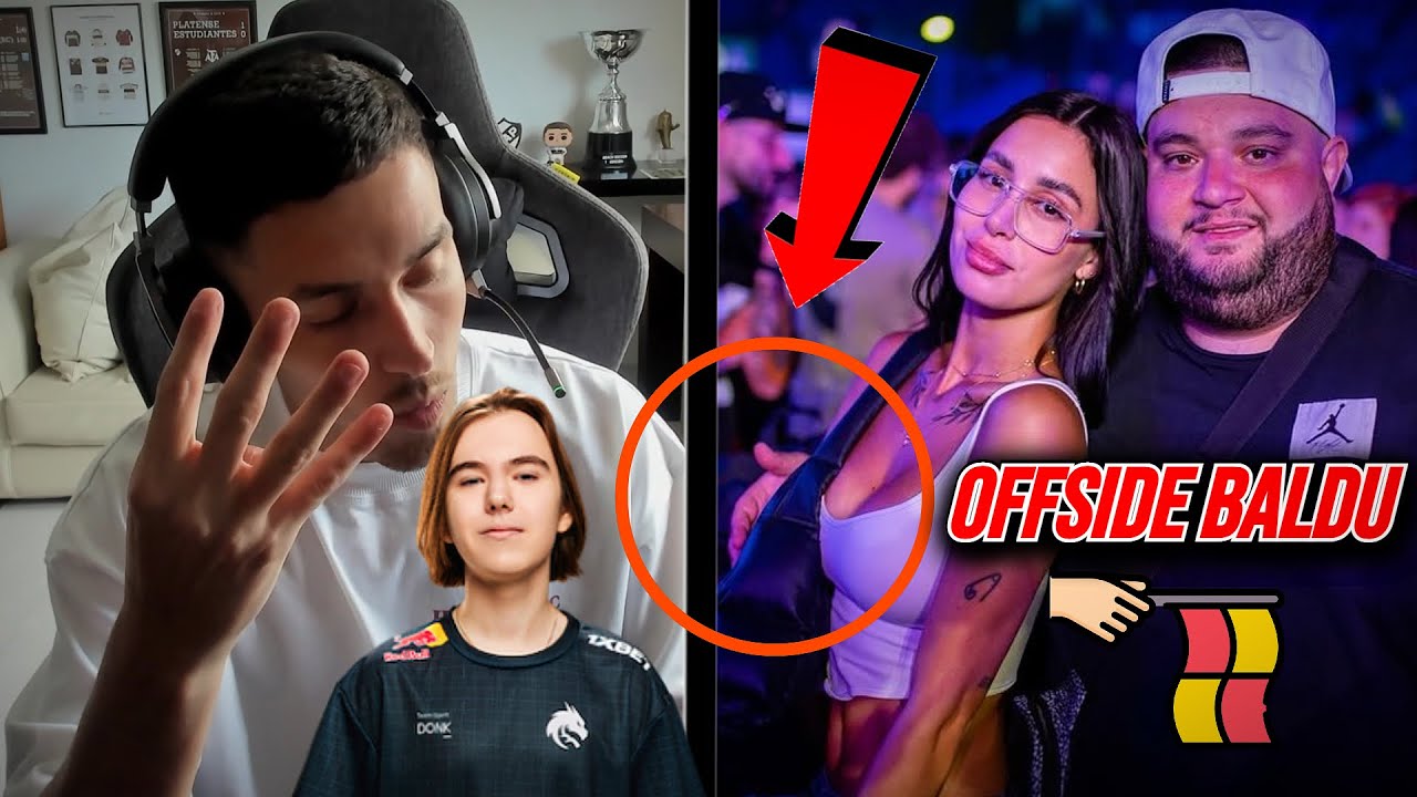 BALDU en OFFSIDE CON CAMNAIR y STRAKA vs DONK - YouTube