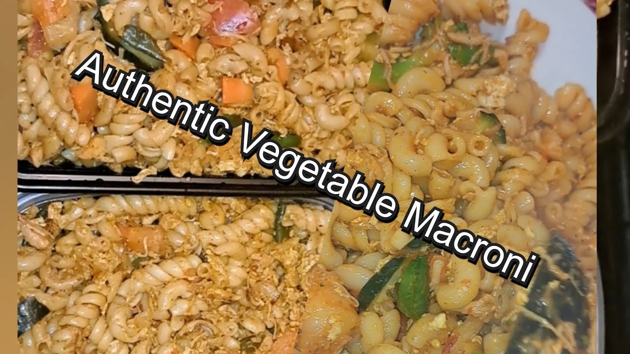 *Cook With Me* How To Make Perfect Vegetable Macroni Tasty | Step by ...